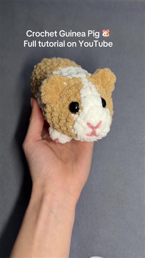 Step-by-Step Guinea Pig Crochet Tutorial