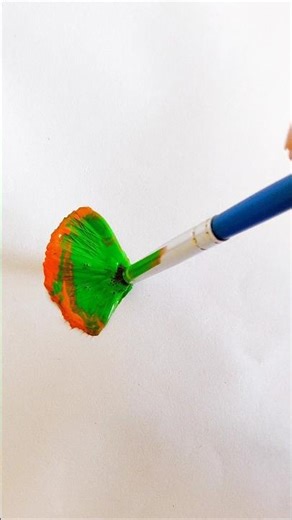 This One Stroke Painting Is Too Perfect! 🎨✨ #shorts