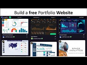 No Coding Needed! Build a Stunning Portfolio Website for Free