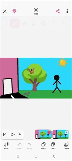 How to save flipaclip video?? #shortvideo #animation #stickman #flipaclip #funny #animation #viral