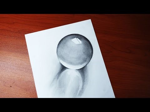 How to Draw a 3D Circle Step by Step on Paper. 3D Trick Art illusion