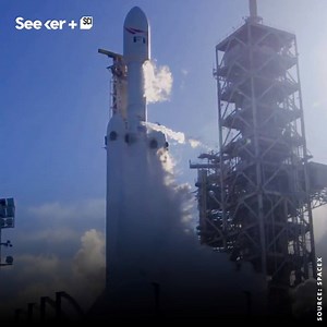 454K views · 6.6K reactions | SpaceX just successfully launched Falcon Heavy, the world's most powerful rocket! | Seeker by The Verge | Facebook