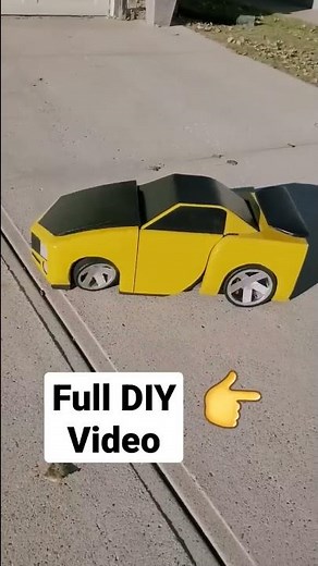 DIY Bumblebee Transformers Costume for Halloween..