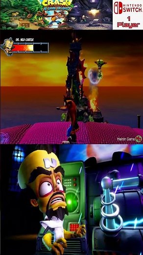 dr neo cortex - Crash Bandicoot - mainin game