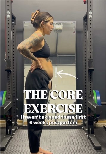POSTPARTUM CORE Why do I love this exercise? 👉🏼 elevated hips relieves symptoms of prolapse 👉🏼 trains proper rib/pelvis alignment 👉🏼 minimal intra-abdominal pressure 👉🏼 deep core & pelvic floor coordination 👉🏼 cross-body stability that trains anti-rotation and real life movement patterns 👉🏼 better coordination between obliques, hips, and core 👉🏼 a gentle, controlled “crunch” that shortens the abdominal wall without excessive pressure or spinal strain —— You’ll find this programmed 