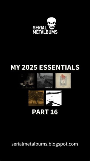 SERIAL METALBUMS BLOGZINE on Instagram: "Part 16 of My 2025 Essentials: a selection of the best music I heard this year across my favourite metal subgenres (Black, Death, Thrash, Doom and Heavy) I’ll be sharing, in several parts, the albums and EPs that truly stood out for me! #metal2025 #bestof2025 #albumrecommendation #musicoftheyear #metalselection topreleases2025 newmusic2025 metal metalheads MetalCommunity metalreviews metalreleases blackmetal deathmetal thrashmeta blackeneddeathmetal doomm