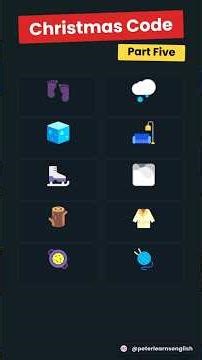 The Christmas Code: 10 Cozy Winter Words! 🧣 (Ep. 5)