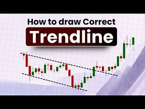 How to Draw Trendline accurately #trading #stockmarket #video