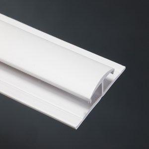 WHITE Hygienic Cladding Division bar (1part) - Cladding Monkey