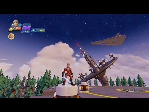 Disney Infinity 3.0 - How To Shoot Down A Star Destroyer