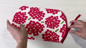 Quick & Easy sewing pouch bag with zipper | Jeenuchdiy&craft