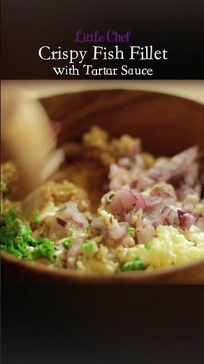 Restaurant-Style Crispy Fish Fillet with Tartar Sauce - Make it at Home!