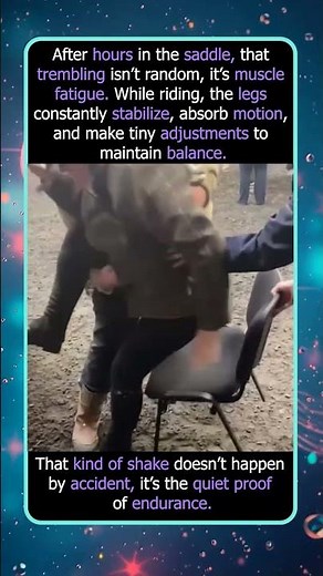 Why Her Legs Won’t Stop Shaking After the Ride