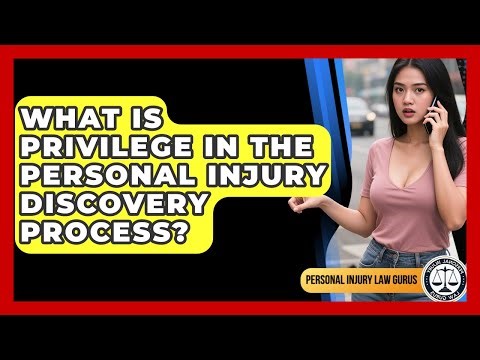 What Is Privilege In The Personal Injury Discovery Process? - Personal Injury Law Gurus