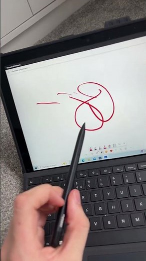 How to use a pen that you can use with your Microsoft surface pro.