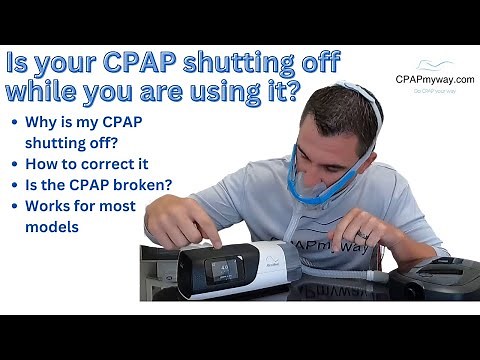 Is your CPAP Randomly Shutting off? - A possible solution