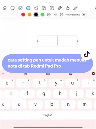 meh sini saya tunjukkan cara tukar keyboard kepada Handwriting untuk mudah buat nota menggunakan pen. senang cerita...cara setting pen di tablet. Untuk tablet Redmi Pad Pro #CapCut #RedmiPadProPenSetting #RedmiPadPro #handwriting