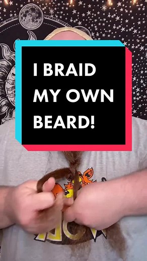 Braiding My Own Beard Tutorial
