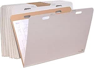 The VFolder37 8pk for Flat Document Storage up to 24”x36”. Use with the VFile37