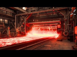 How Millions of Tons of Glass Are Produced From Sand Inside a Mega Factory