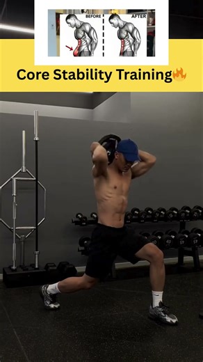 🔥Core Stability Training Core stability training improves body coordination