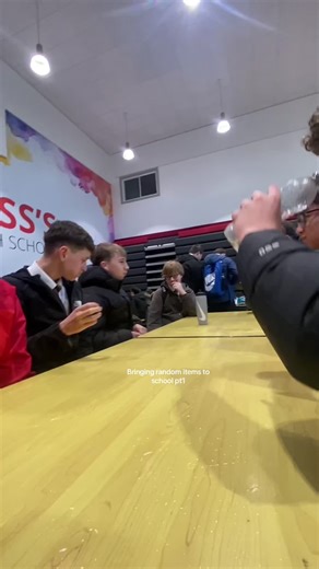 Bring random items to school.#school #funny #funnyvideo #funnytiktok #prank