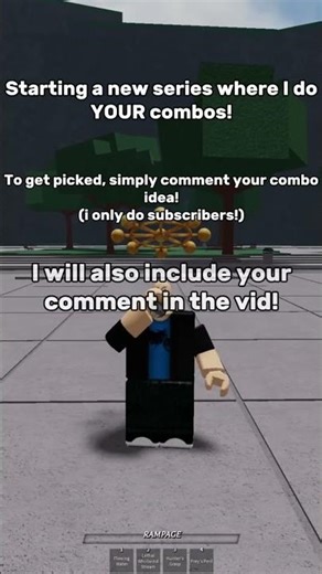 Doing YOUR combos! #viral #roblox #fyp #sub