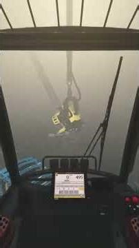 Tree felling in fog and rain #farmingsimulator25 #forestry #logging #ponsse #gaming #gameplay