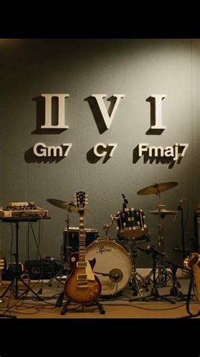 Bass - 2-5-1 F Major Backing Track (Gm7 C7 Fmaj7) II-V-I - Pop Funk Style 80 BPM