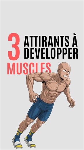 🎁 Commente « GO » pour recevoir ton programme d’entraînement gratuit. Voici les 3 muscles à absolument développer pour avoir un physique attirant ! #musculation #callisthenie #muscle #muscu #pectoraux