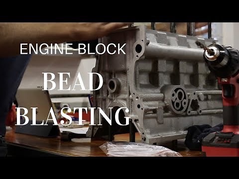 FOR THE ROAD 5: Bead-blasting an engine block and cleaning up the oil-ways