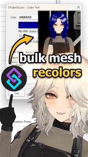 Phlox Nesspalier | How to recolor your vtuber model in Vtubestudio using STREAMERBOT! VTS has a beta which includes a new layer group feature, but we won't be... | Instagram