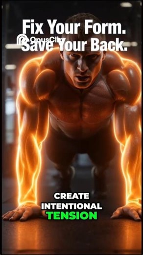 Stop Doing Planks Like This — Protect Your Lower Back! #shortviral #shorts