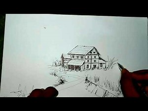How to Do Line Drawing | Easy Line Sketch Tutorial for Beginners @RimonHossen-w5d