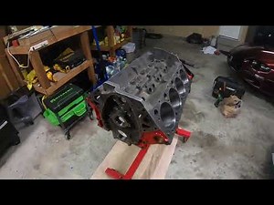 LT1 Full Rebuild Tutorial Part 7 (Bottom End Reassembly Block and crankshaft)