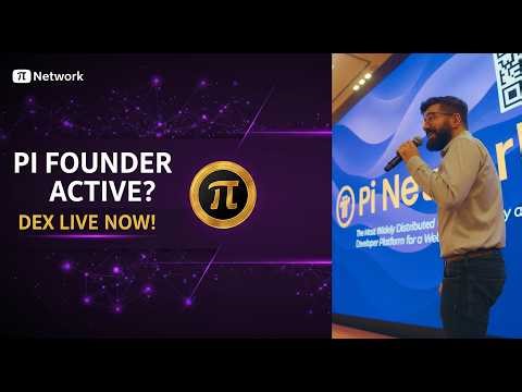 PI Network Breaking News 🔥: Founder ACTIVE on X? 🚨 Pi DEX + AMM LIVE!