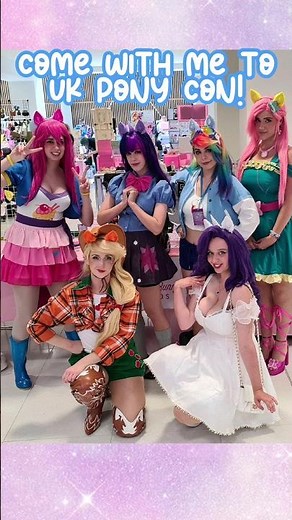 Uk pony con 2023! come with me to a my little pony convention! mlp cosplay