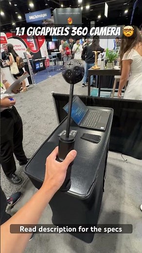 1.1 Gigapixel 360 Camera 🤯 with SONY Global Shutter Sensors