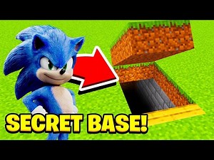 Minecraft : Whats Inside Sonics NEW SECRET BASE! (Ps3/Xbox360/PS4/XboxOne/PE/MCPE)