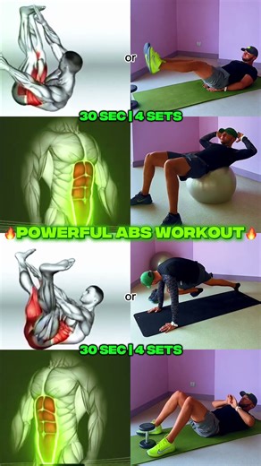 🔥 Powerful abs workout for a stronger core #absworkout #coretraining #homeworkout #sixpack #fitness