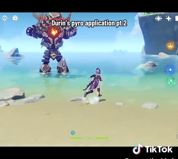 Durin's Pyro Application in Genshin Impact