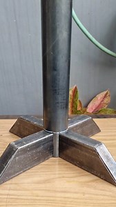 2.8M views · 31K reactions | Simple and elegant table leg connection design for minimalist style. #tricks #craft #skills #ideas #weld | iron trick | Facebook