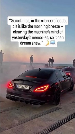 The Poetry of Code: When 'cls' Becomes the Morning Breeze of the Machine Mind