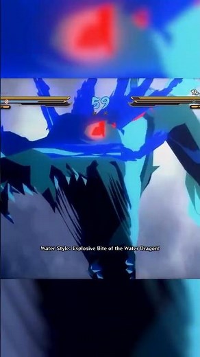 Tobirama WATER DRAGON JUTSU🌊🐉 #naruto #tobirama