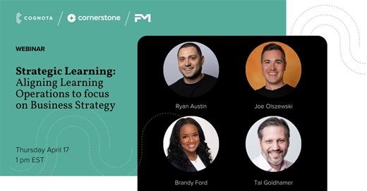 Strategic Learning - Aligning Learning Operations to Business Strategy Recording