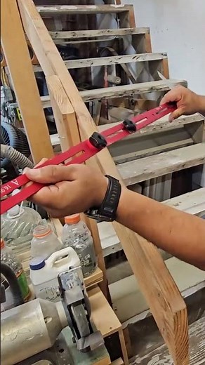 Stair tread template tool Jig Gauge