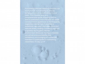 Kitchen Cleaning Checklist PDF | Blueberry Design | Daily to Seasonal Tasks - Etsy Australia