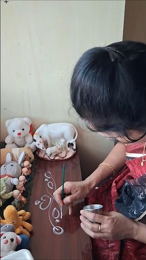 Daily Side Border Design Ideas | Simple & Stunning with Suddha & Brush | #Shorts🎨