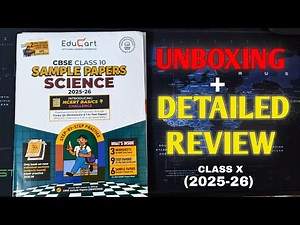 😱 Educart Class 10 Sample Paper 2025-26 Review 🔥 | Ultimate Sample Paper for Class 10 Board 2026