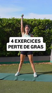 870 reactions · 232 shares |  Sauvegarde 4 idées exercices avec haltères, simples, efficaces à enchaîner pour brûler un max de calories à la maison. . ➡️ 1MIN PAR EXERCICE / 15SEC DE REPOS / 3 TOURS . À refaire 2 à 3 fois par semaine pour des résultats visibles 﫡 #PerteDePoids #SportMaison #CorpsTonic #BrûleGraisse #FitnessFemme #ObjectifSèche #CandiceFitcoach #EnFormeChezSoi | Candice Fitcoach | Facebook